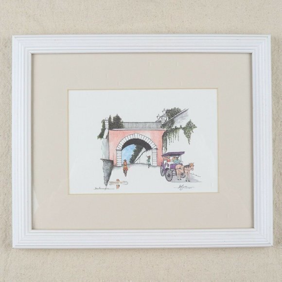 Elyse Wasile | Art | Vintage Bahamas Print Gregory Arch Elyse Wasile ...